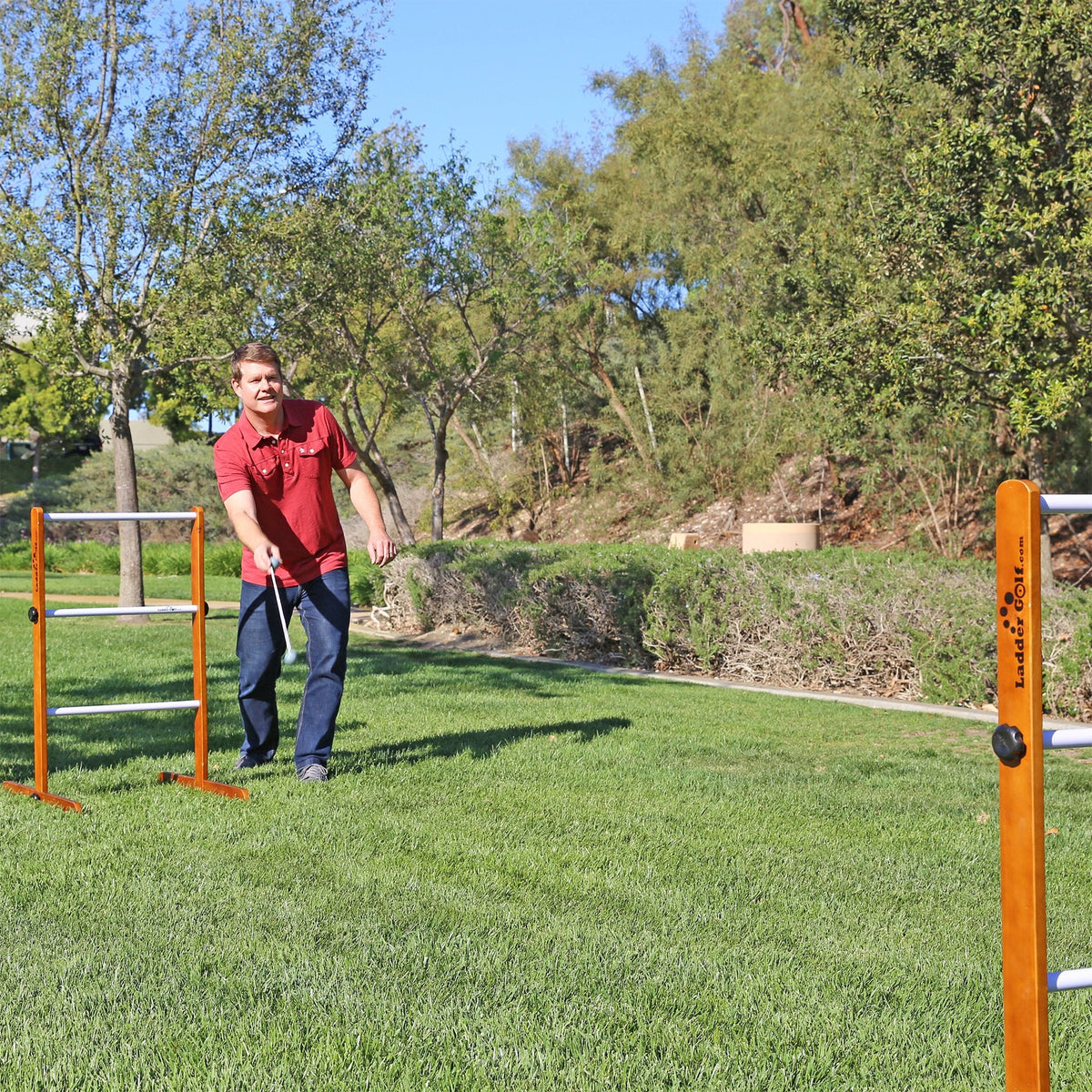 Ladder Golf® Tournament Double Ladder Ball Game – Vivere USA